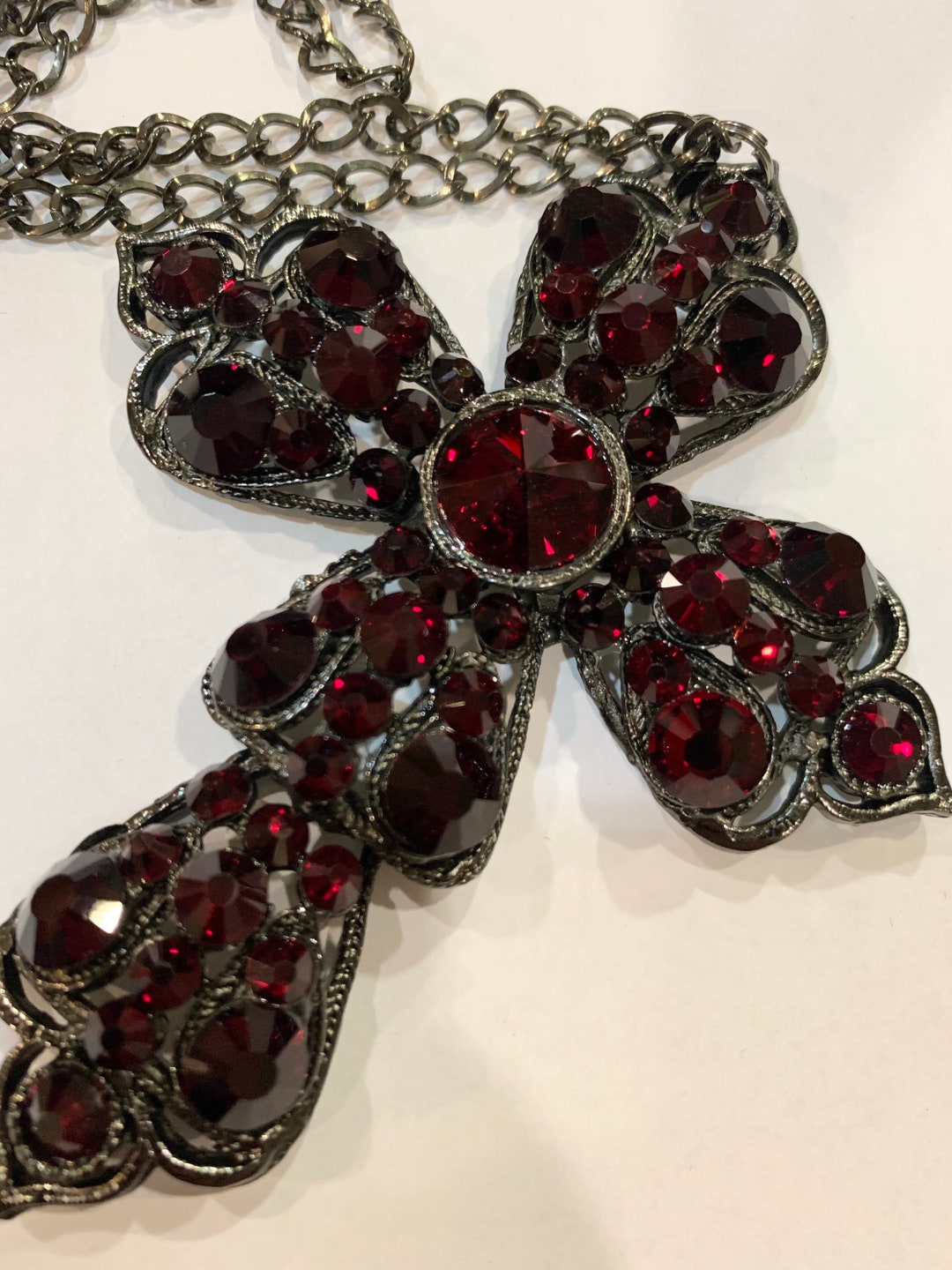Ruby Cross - Etsy