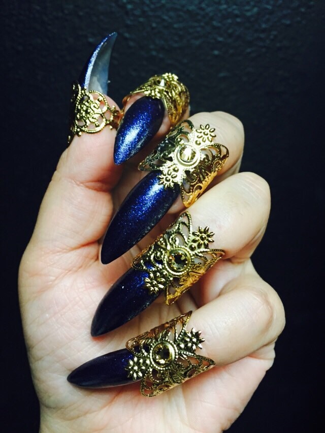 Set of 5 Henna Rings | Etsy