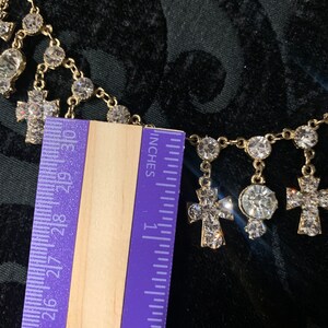 Lilith Cross Necklace/choker - Etsy