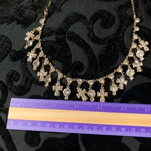 Lilith Cross Necklace/choker - Etsy