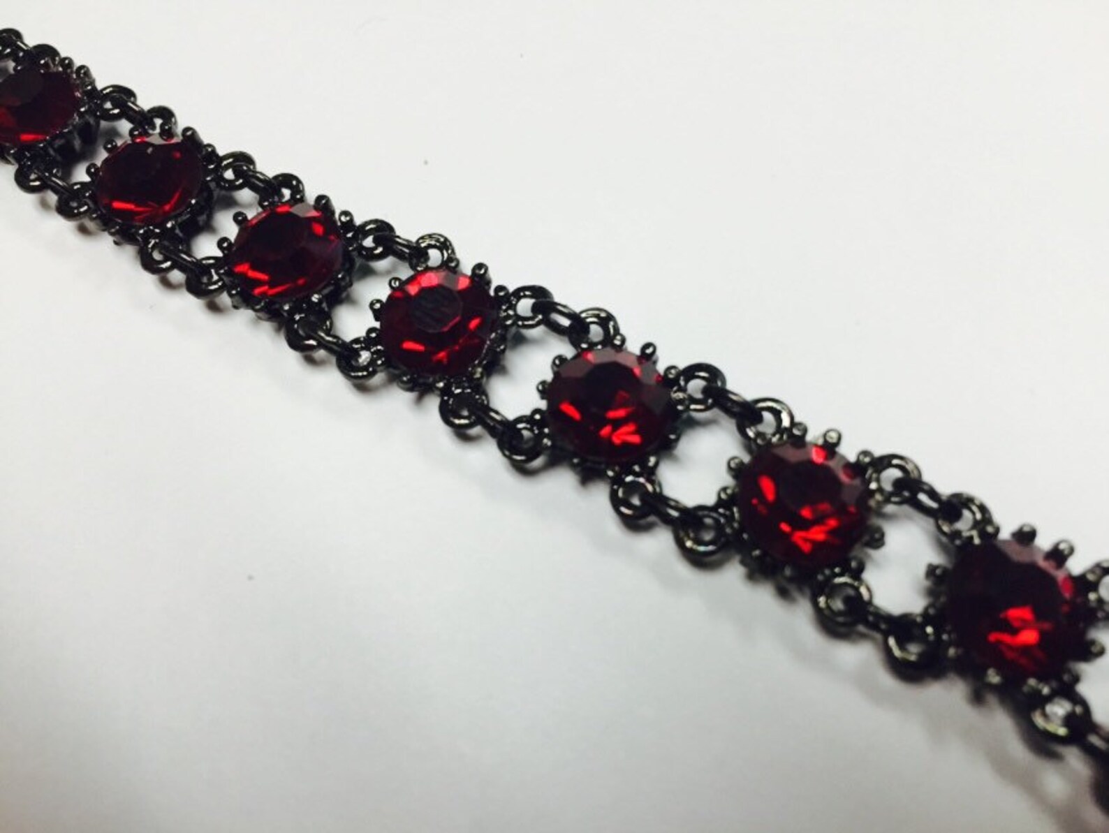 Classic Bracelet in Red - Etsy