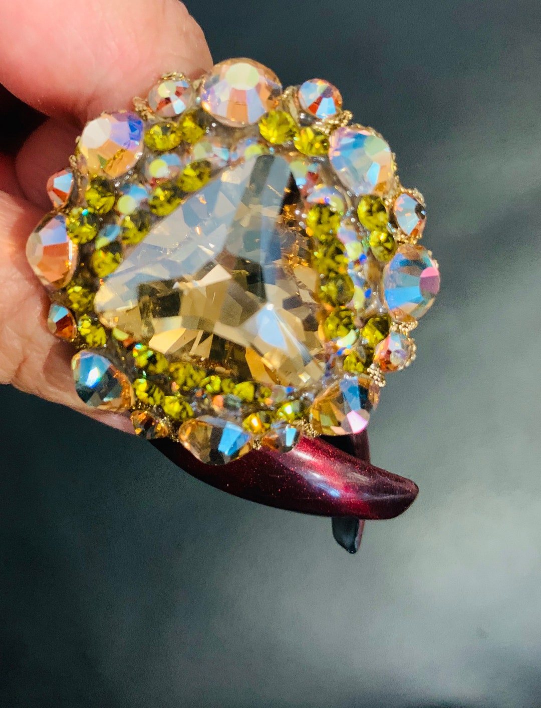 Golden Rockstar Ring - Etsy