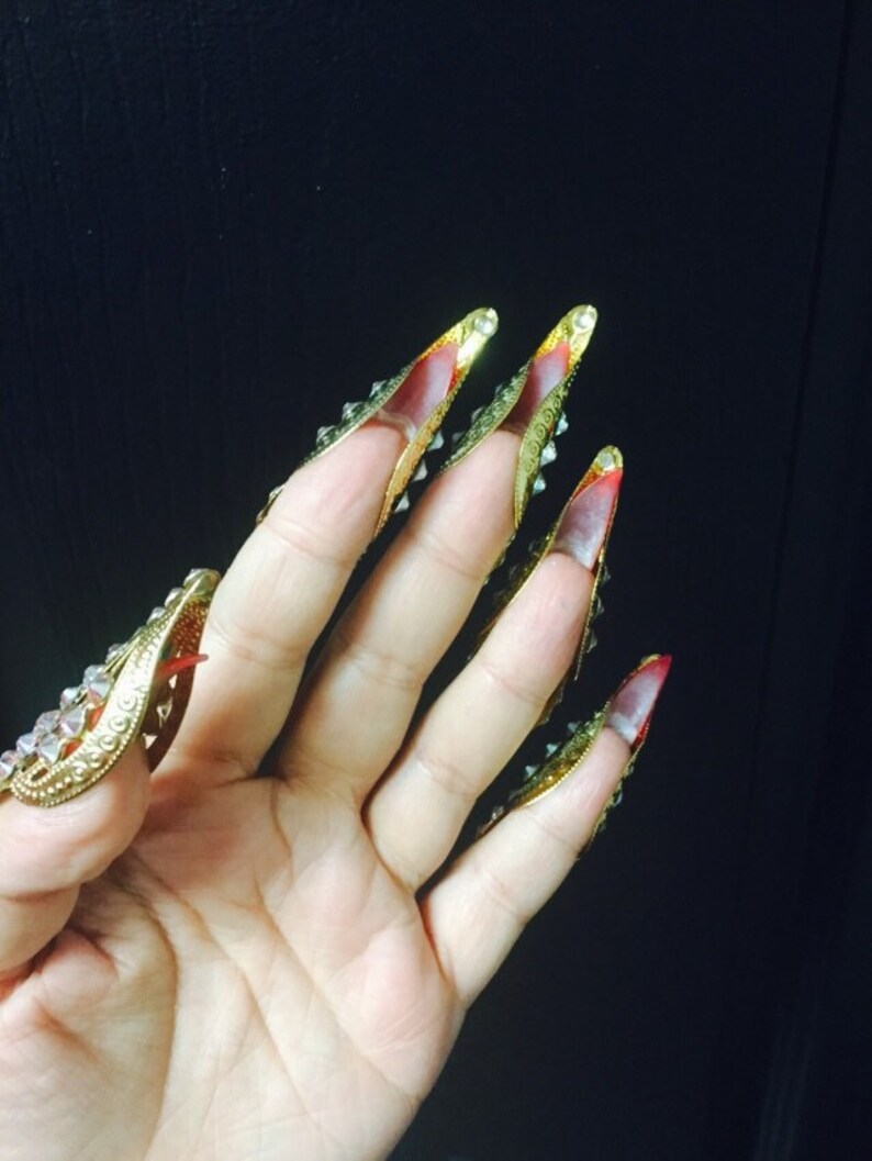 Cone Nail Tips Set of 5 - Etsy