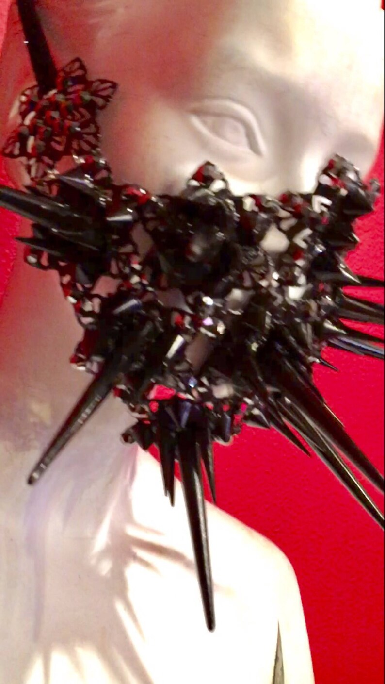 Spiked Knight Mask or Headpiece | Etsy