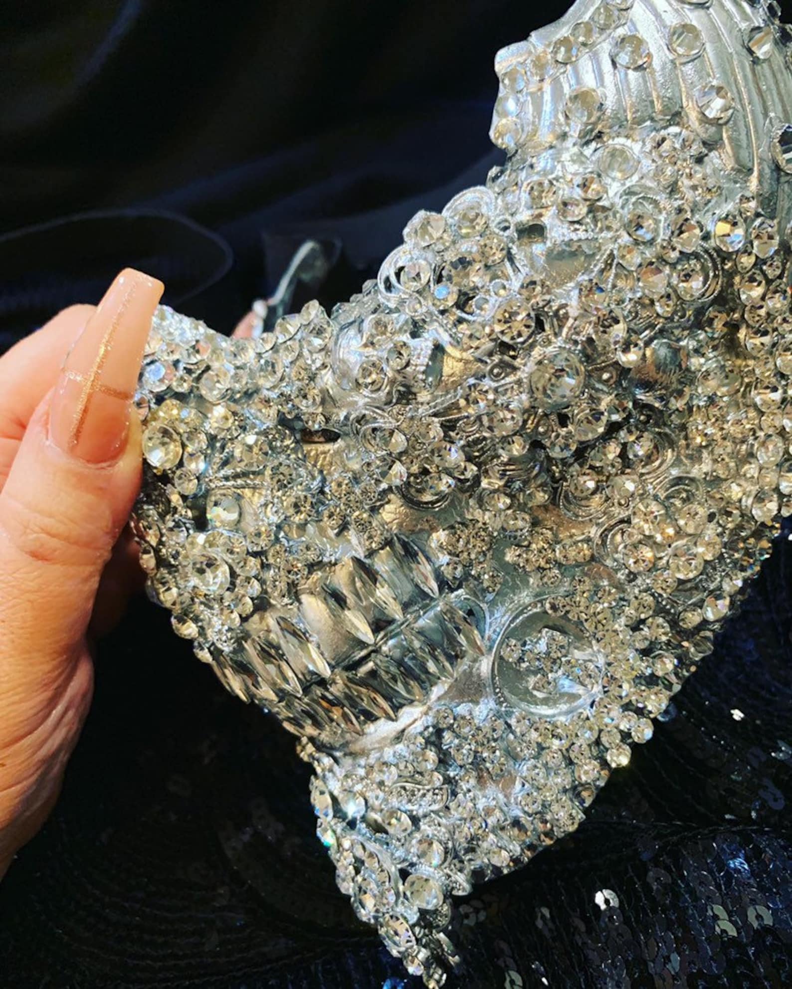 Crystal Skull Mask - Etsy