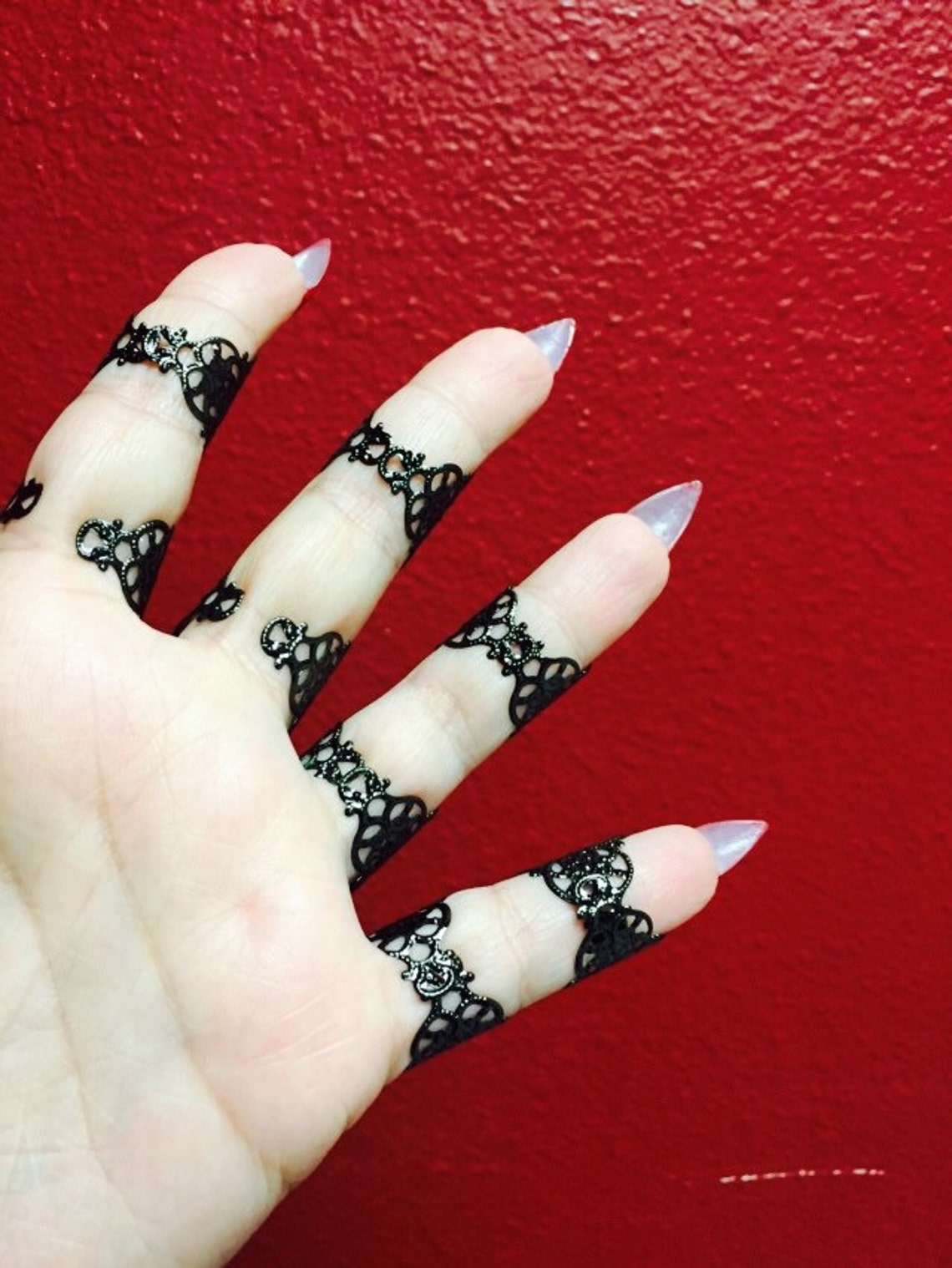 Henna Tattoo Rings. Set of 9 | Etsy