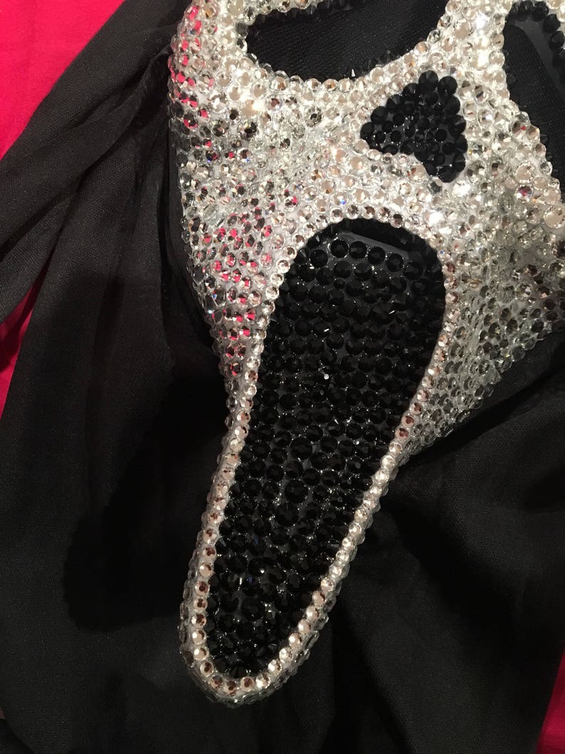 Crystallized Scream Mask - Etsy