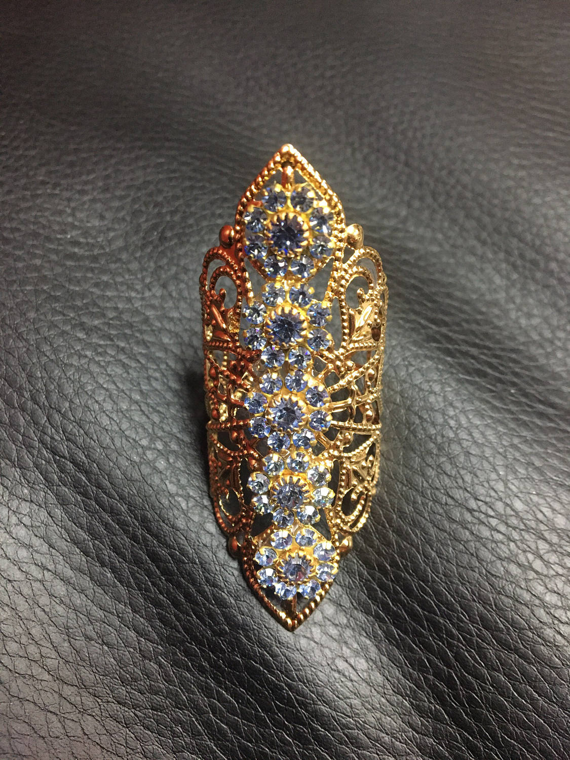 Baby Blue Full Finger Ring Set - Etsy