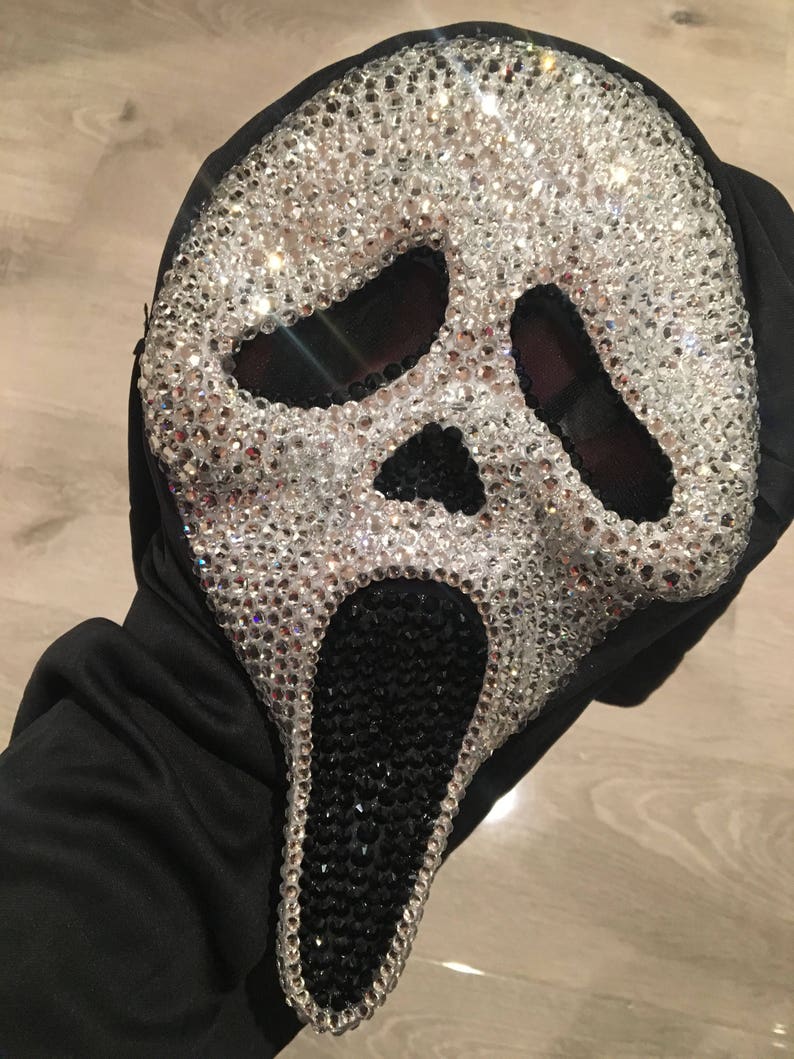 Crystallized Scream Mask - Etsy