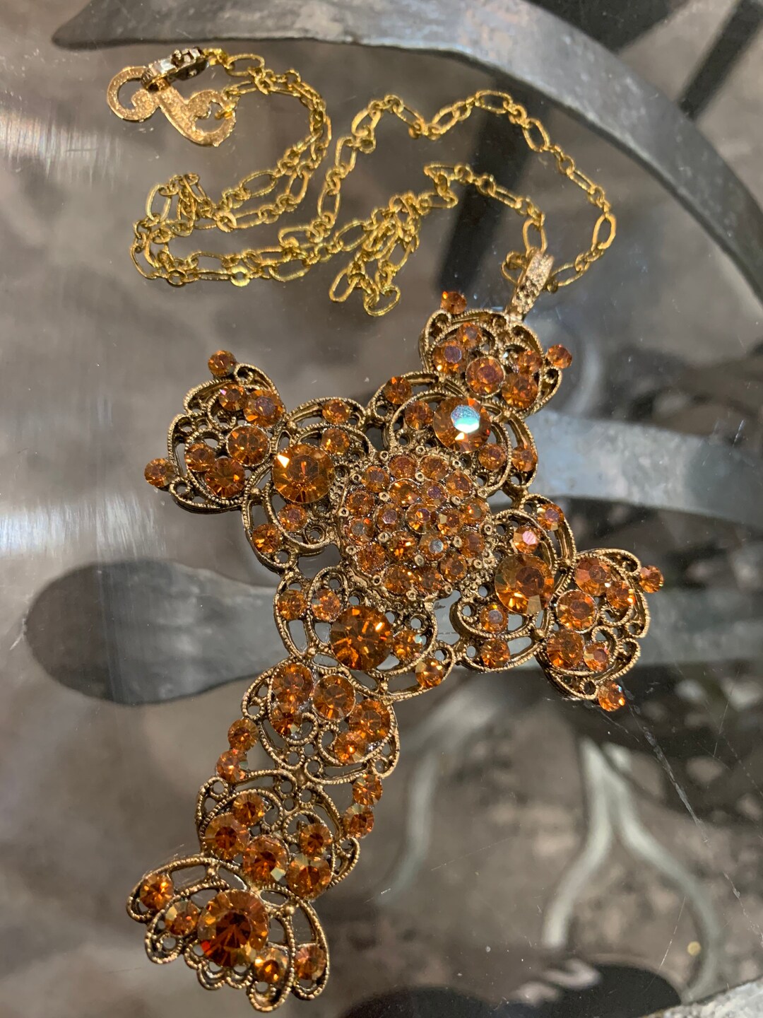 Large Vintage Style Cross - Etsy