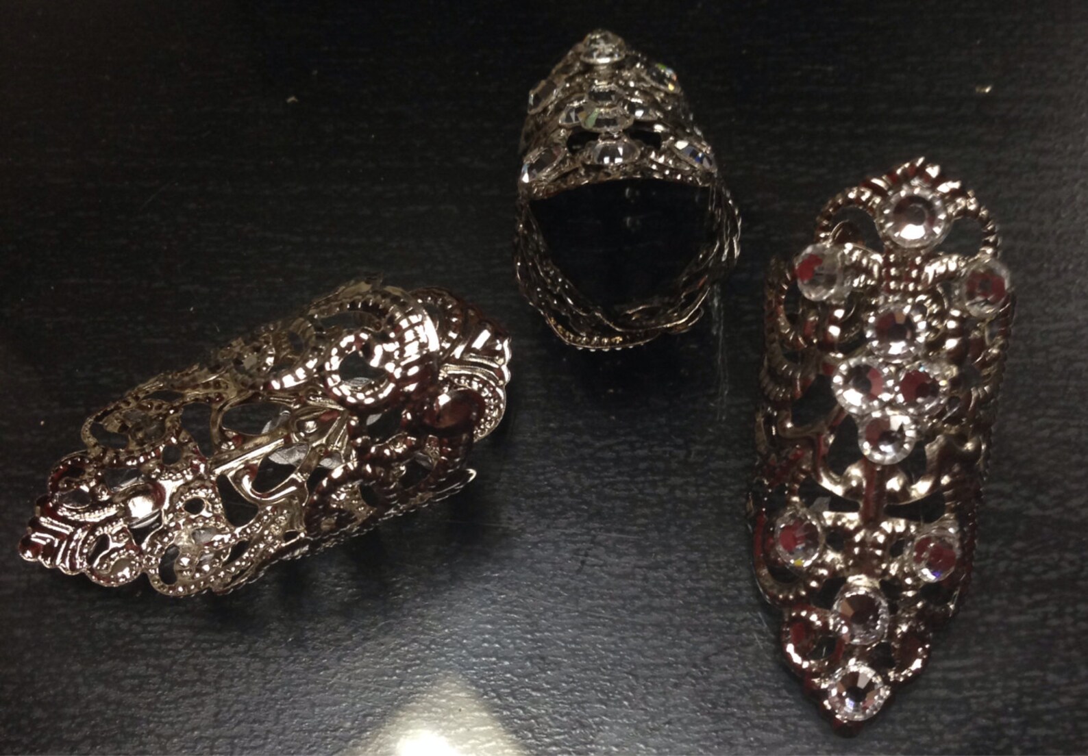 Set of 5 Adjustable Knuckle Rings | Etsy