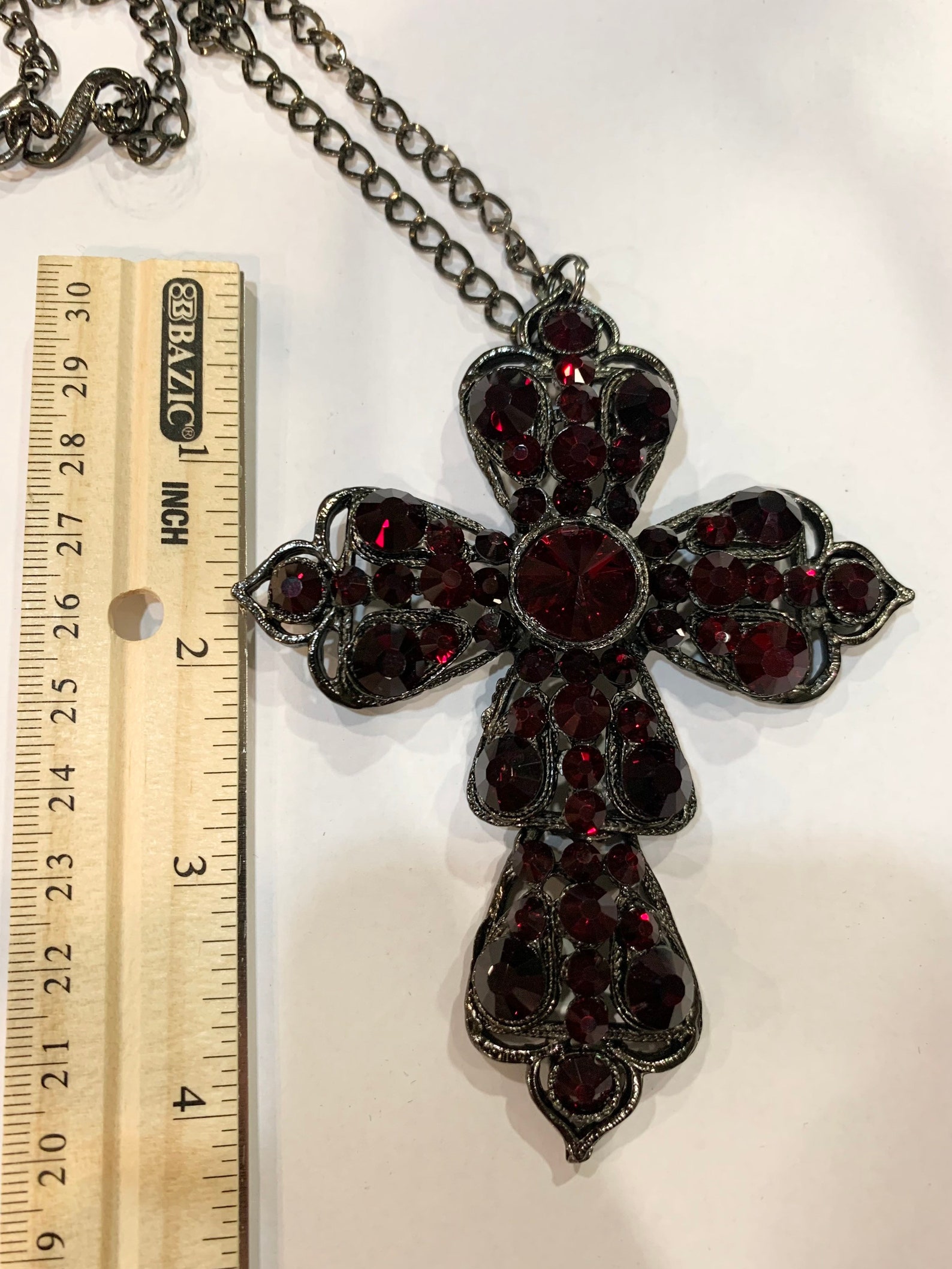 Ruby Cross - Etsy