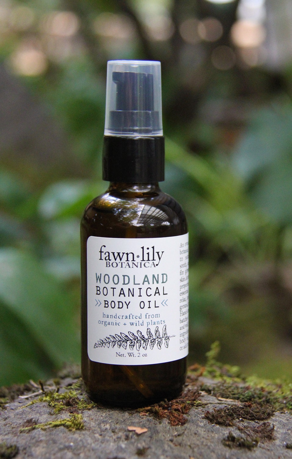 Woodland Botanical Body and Massage Oil Nourishing, Moisturizing, and ...