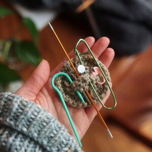 Knitting Notions Pouch Pattern, Knit Notion Keeper, Notion Keeper ...