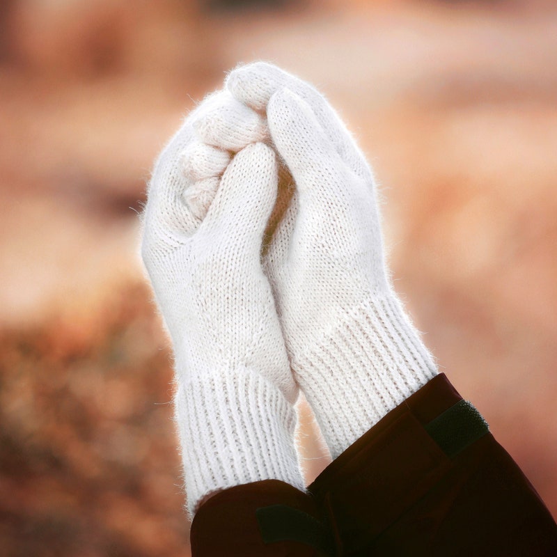 Lace Knit Mitt Pattern - Etsy