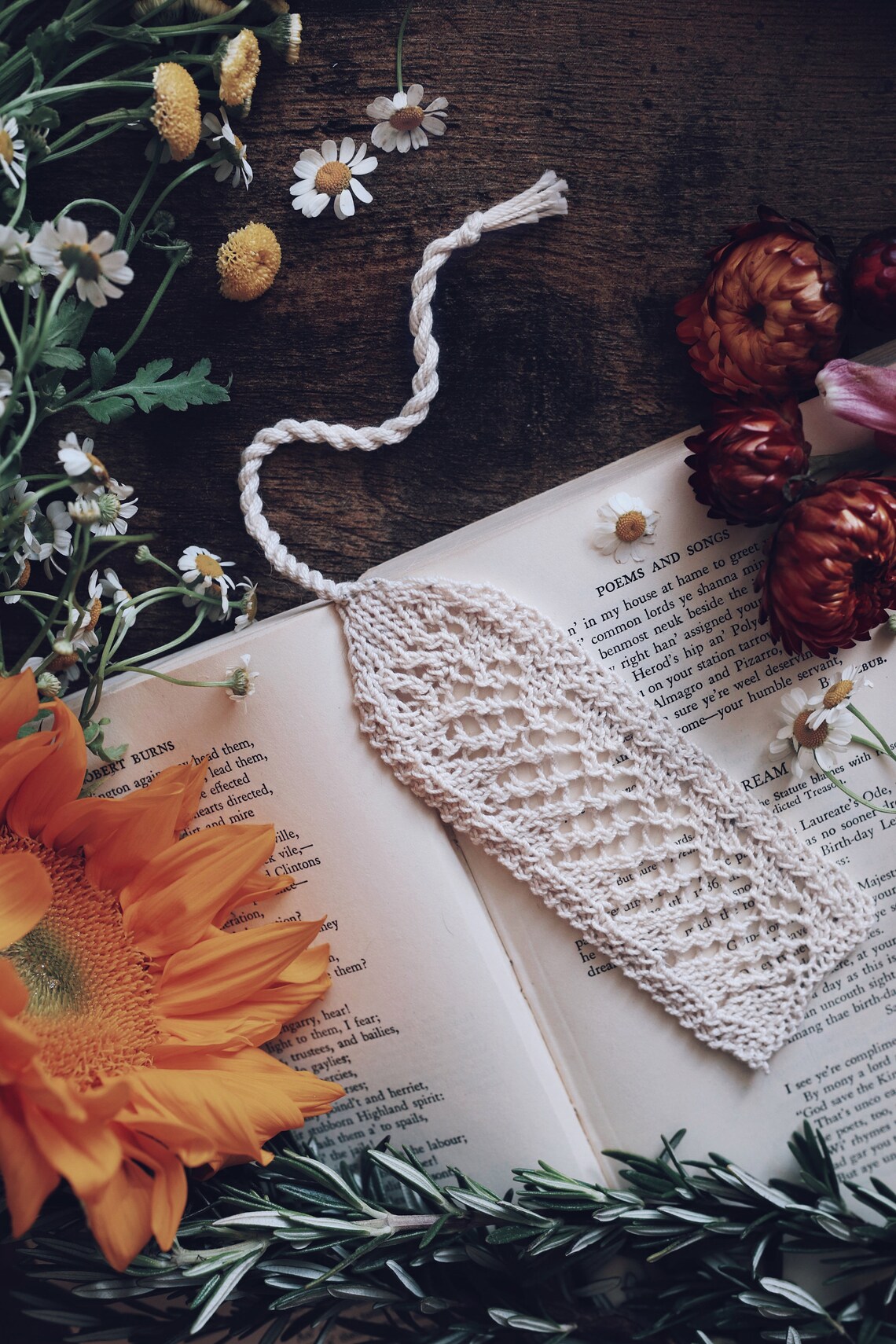 KNITTING PATTERN Bookmark Knit Pattern Easy Knitting | Etsy