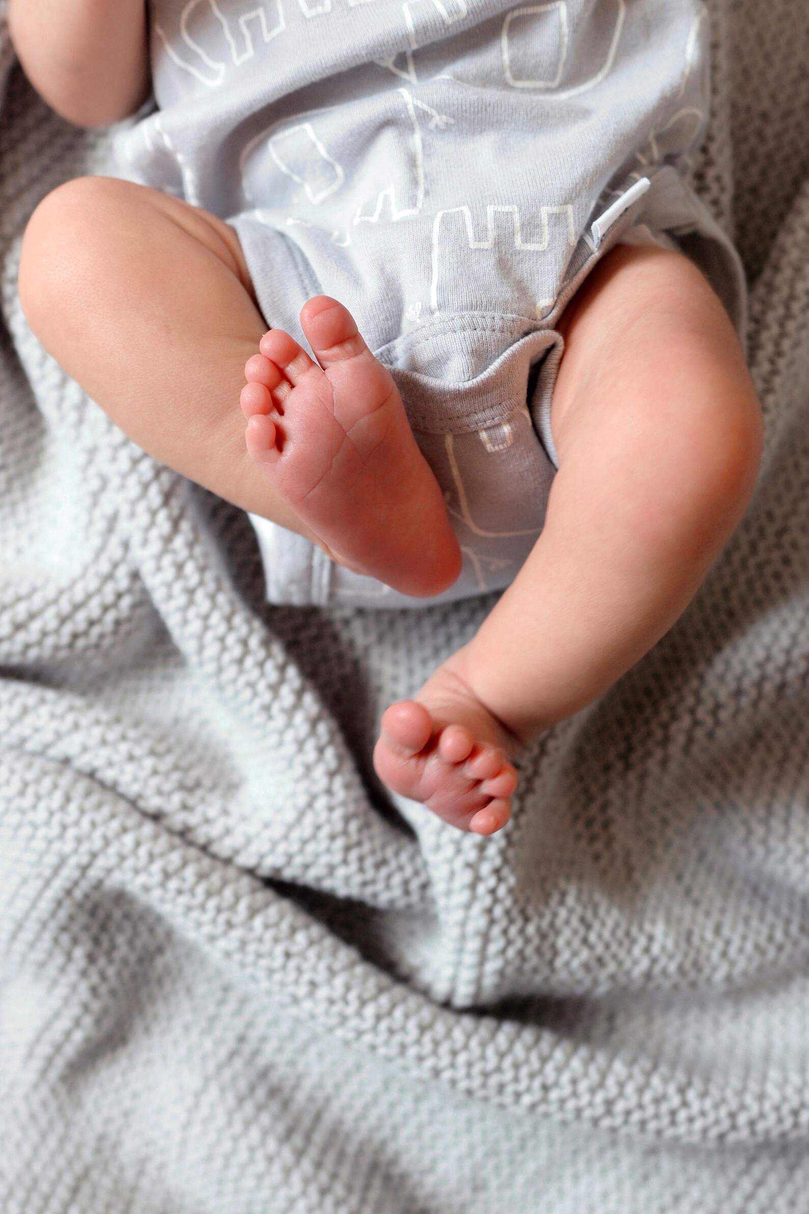 KNITTING PATTERN ⨯ Baby Blanket Knit Pattern, Beginner Knitting Pattern ...