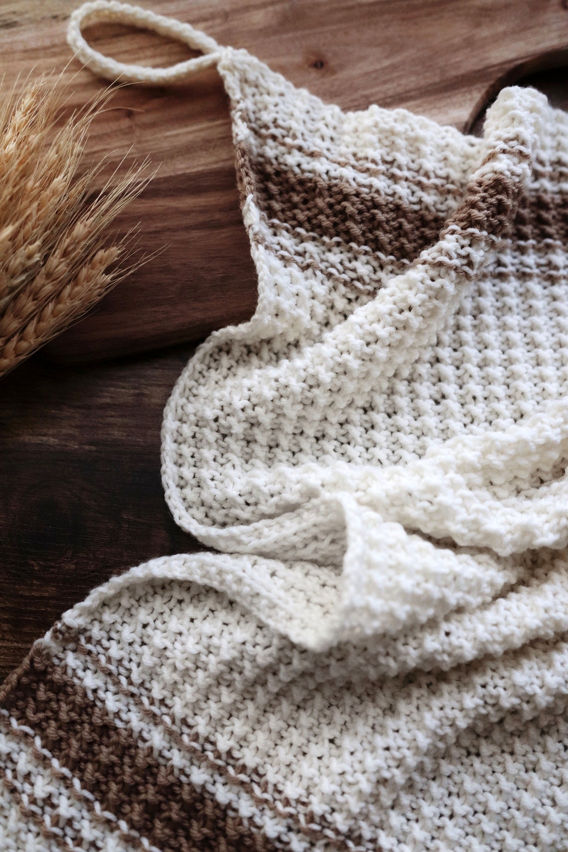 KNITTING PATTERN Farmhouse Kitchen Towel Knitting Pattern - Etsy
