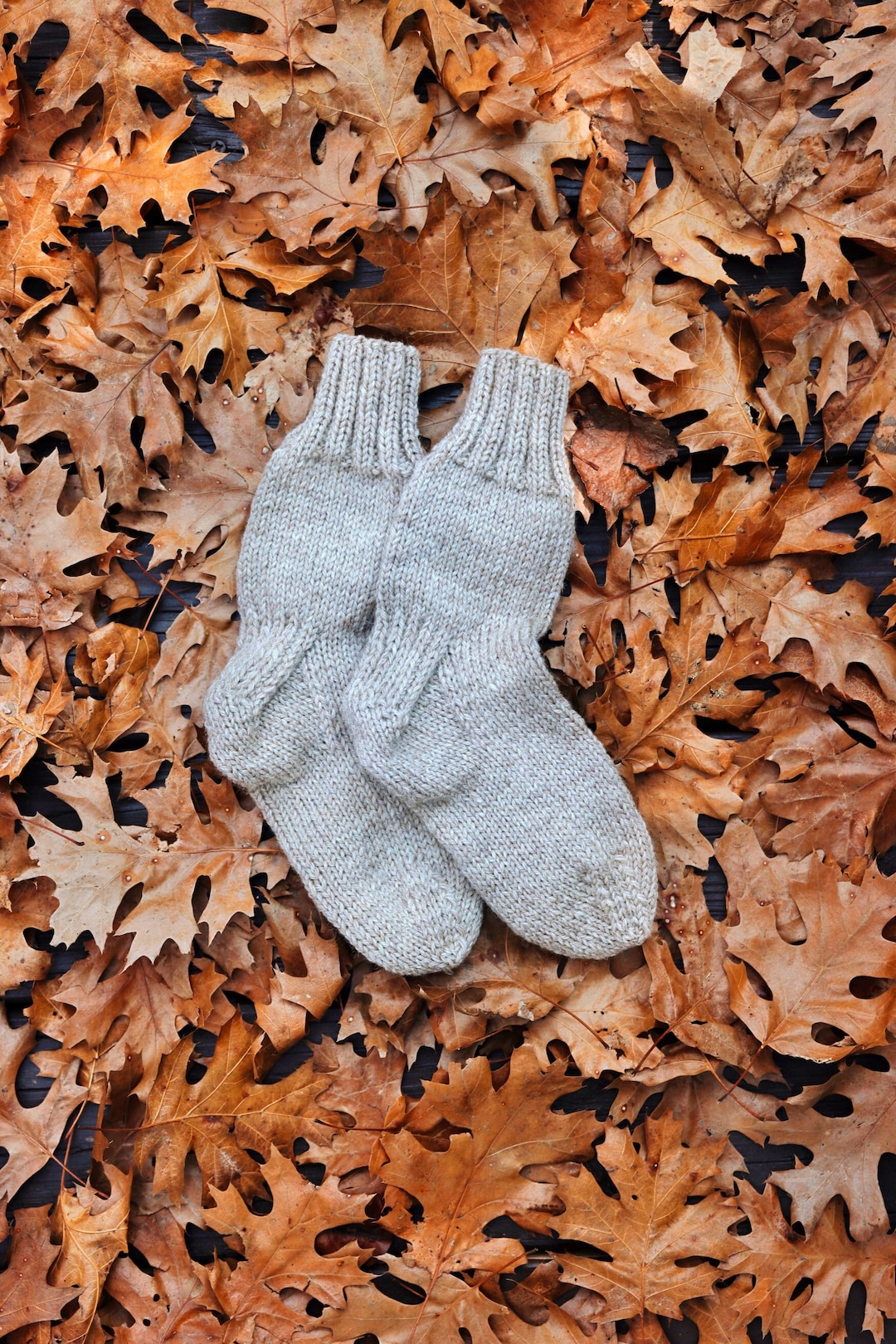 KNITTING PATTERN ⨯ Boot Socks Knit Pattern ⨯ Easy Beginner Socks Knitting Pattern, Chunky ...