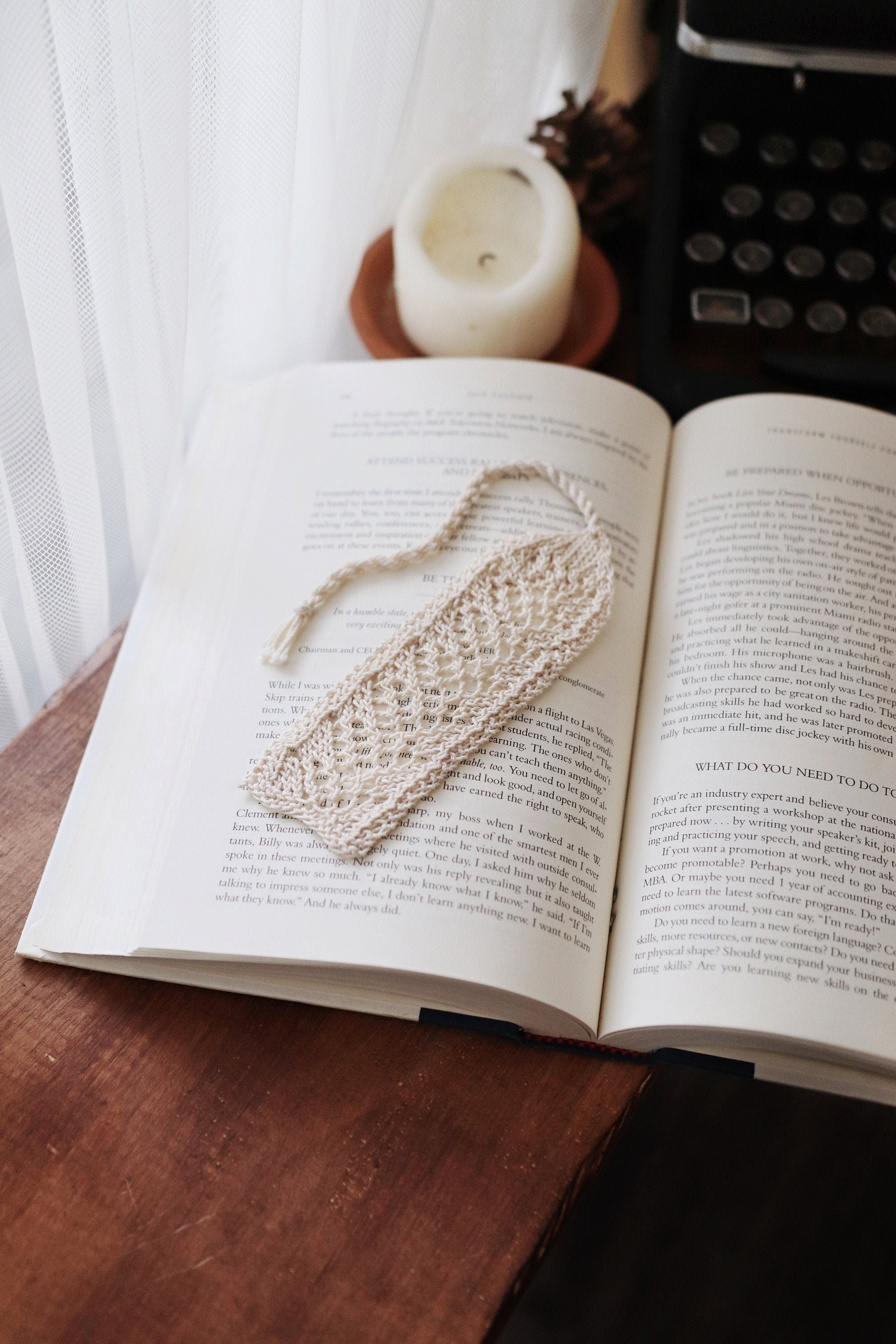 KNITTING PATTERN Bookmark Knit Pattern Easy Knitting | Etsy