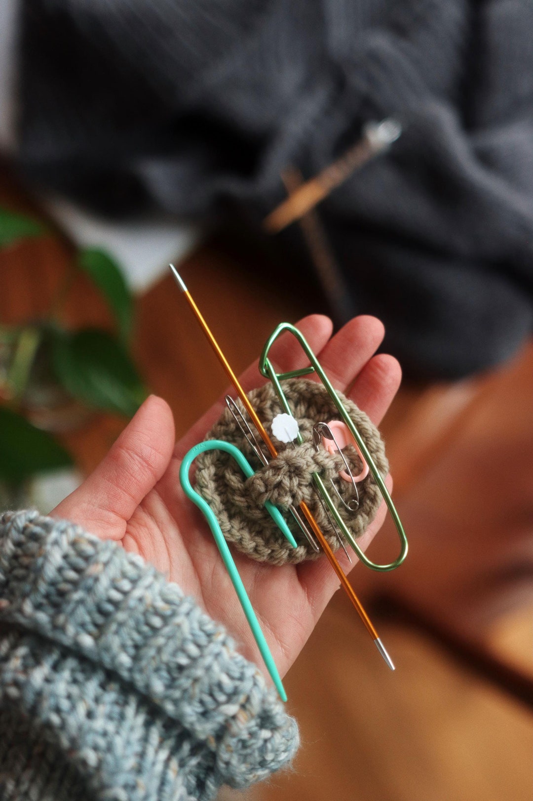 KNITTING PATTERN ⨯ Notion Keeper Organization for Knitting Sewing ⨯ ...