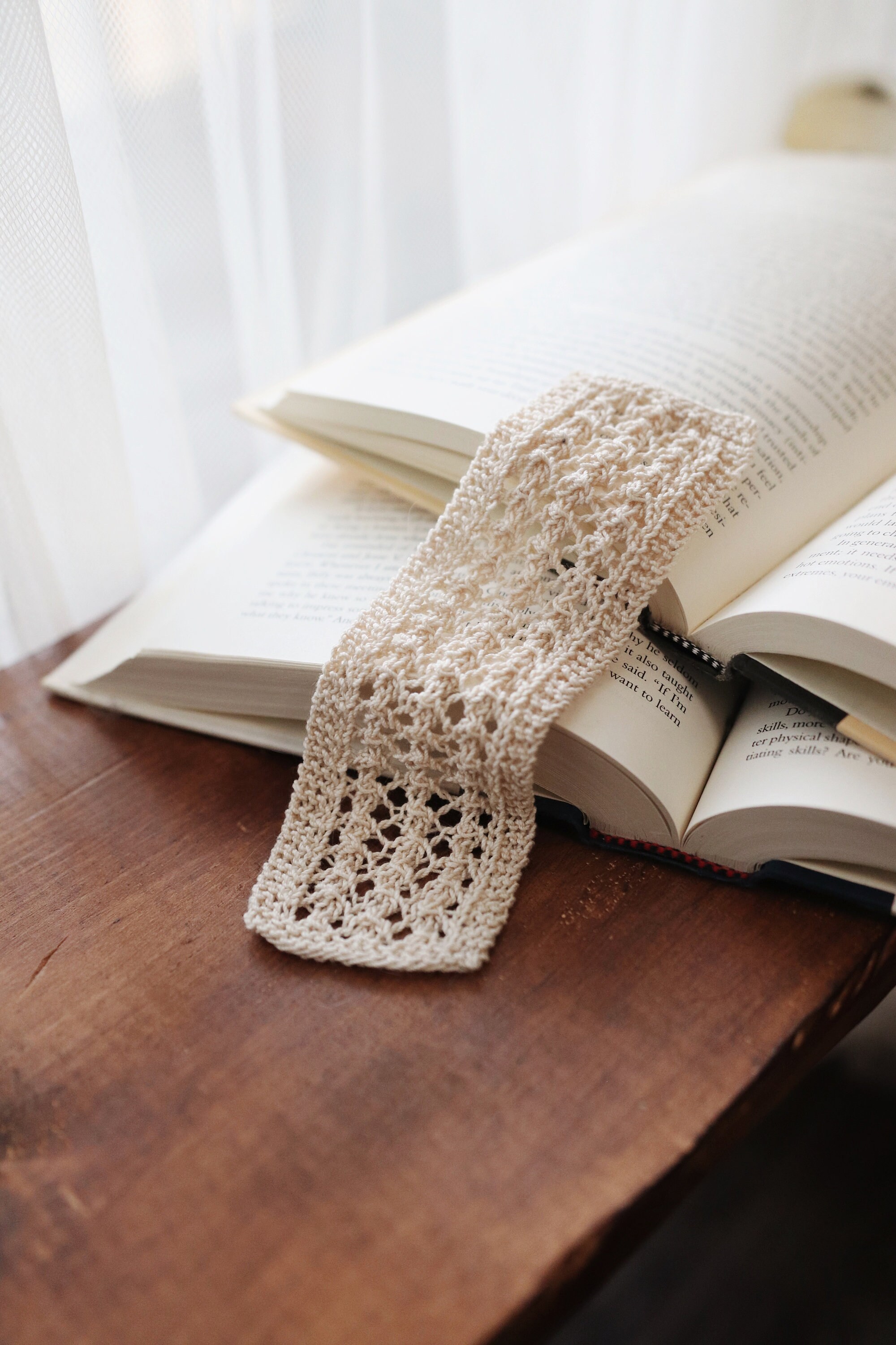 KNITTING PATTERN Bookmark Knit Pattern Easy Knitting | Etsy