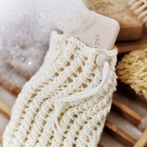 KNITTING PATTERN ⨯ Soap Saver Knit Pattern, Easy Soap Bag Knitting ...