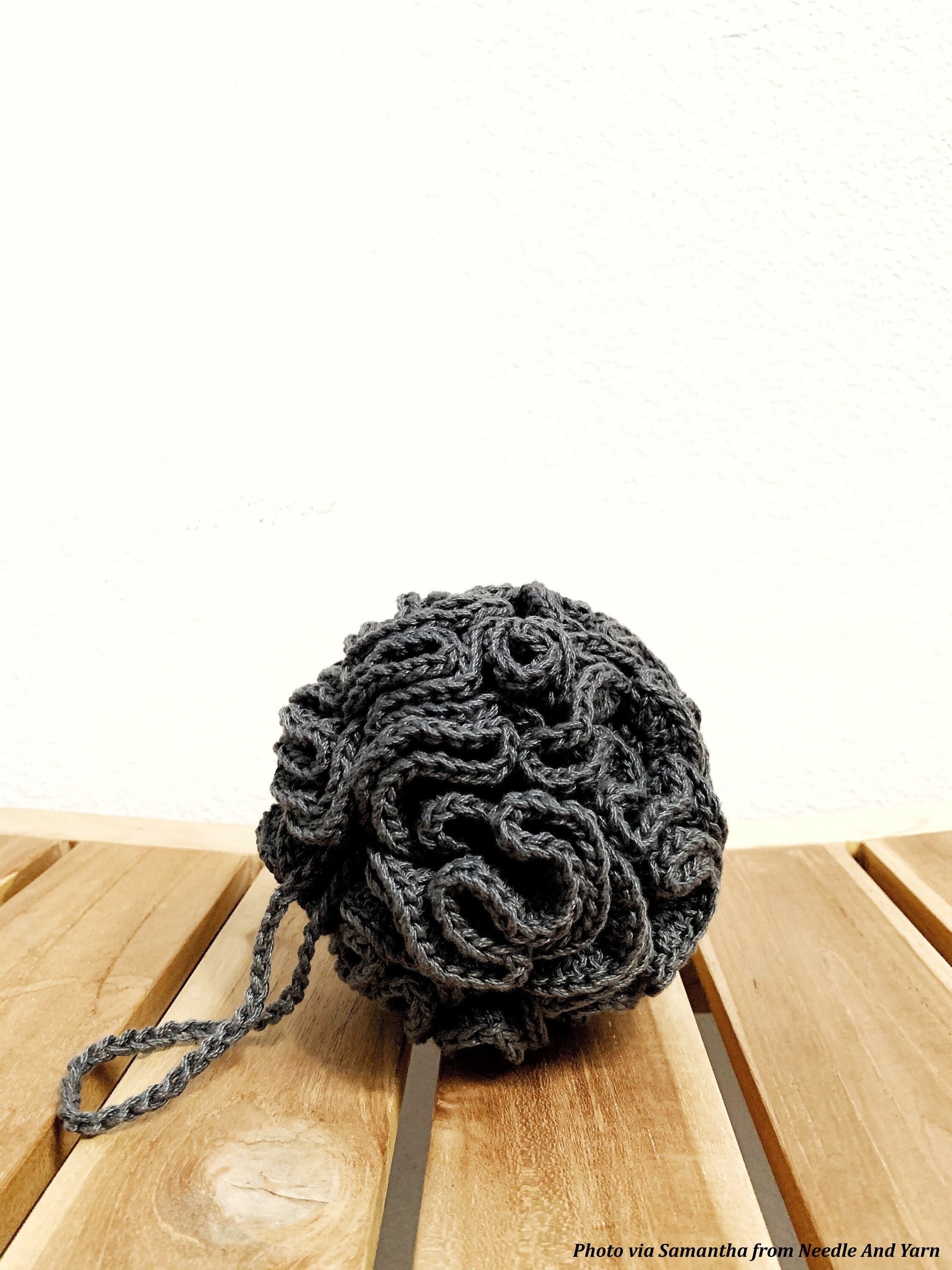 CROCHET PATTERN Loofah Crochet Pattern Bath Sponge DIY | Etsy