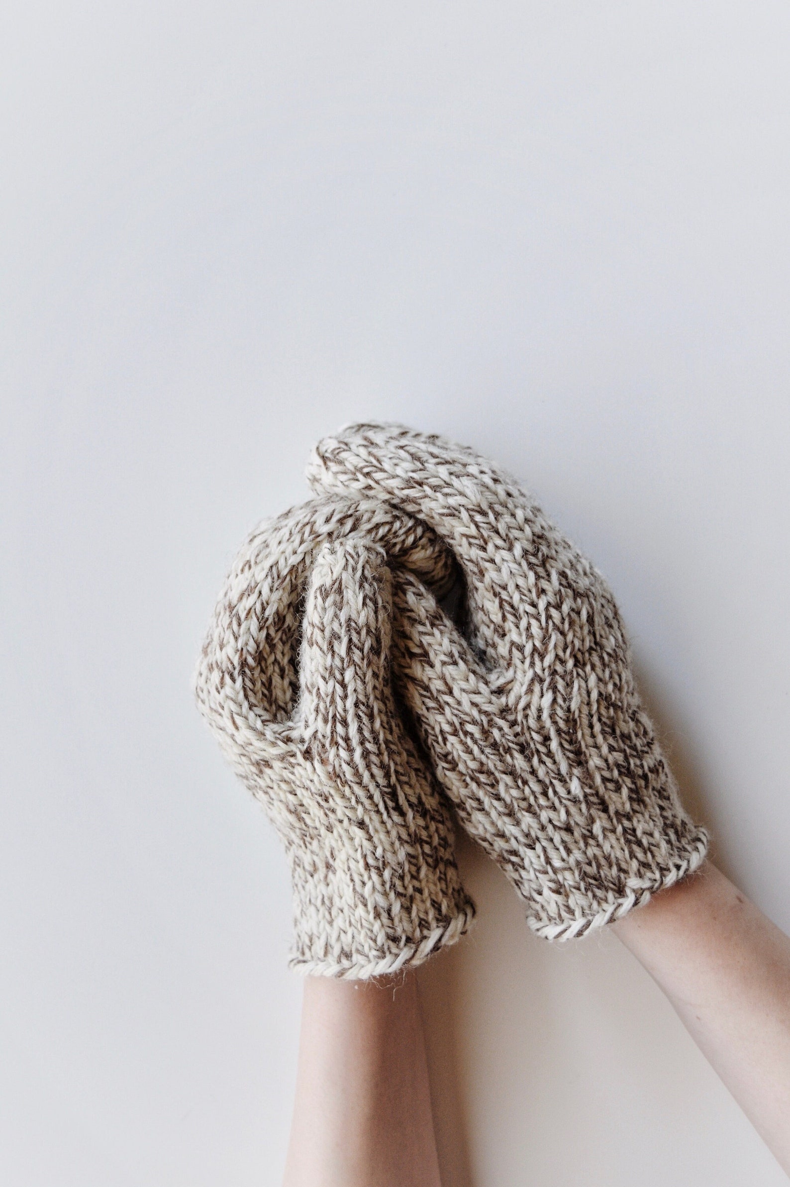 KNITTING PATTERN Beginner Knit Mittens Knitting Pattern | Etsy