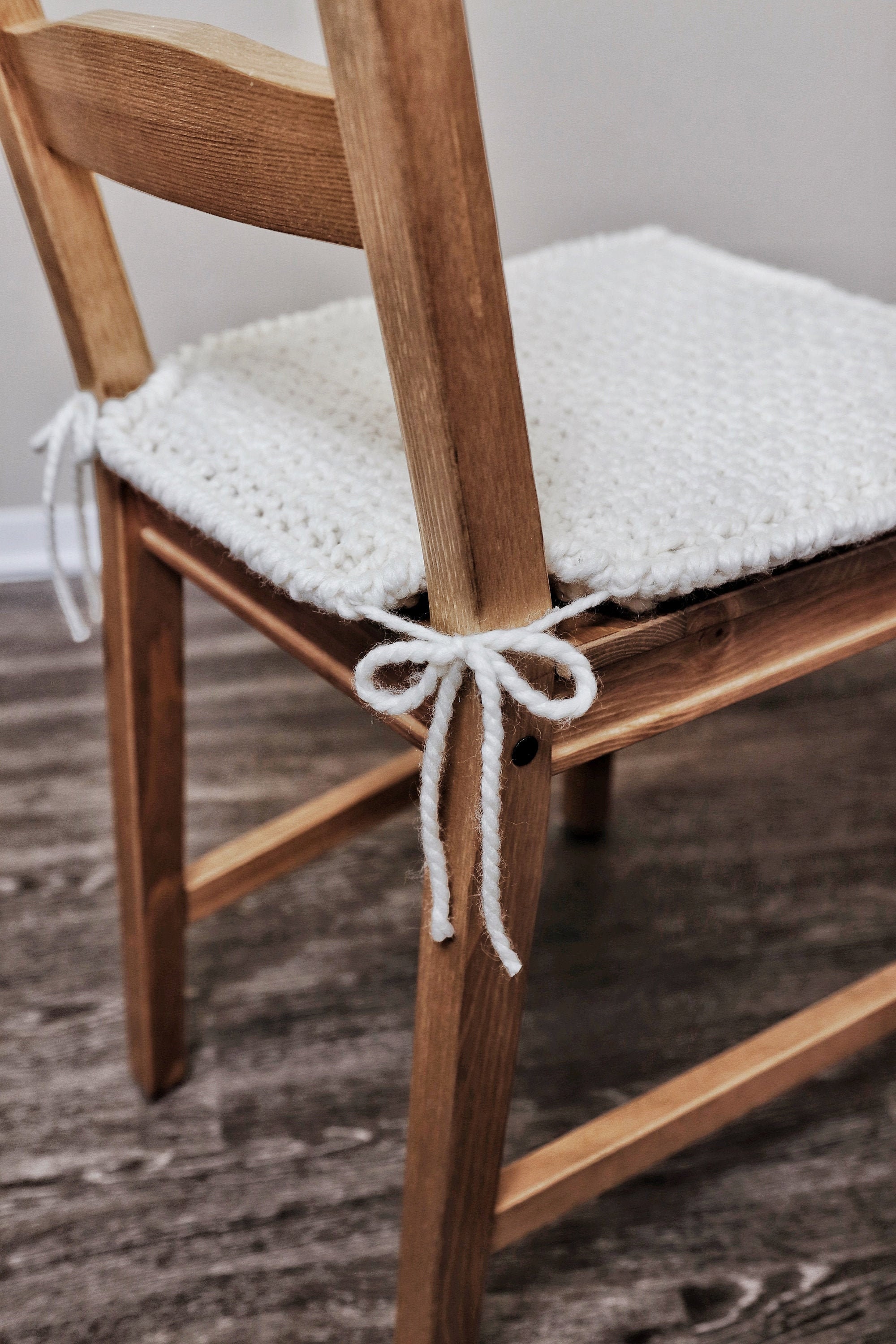 CROCHET PATTERN ⨯ Chair Cushion Crochet Pattern, Easy Crochet Pattern ⨯ ...