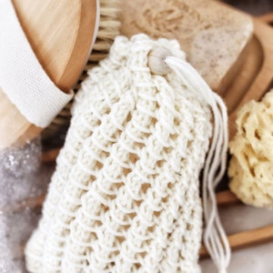 KNITTING PATTERN ⨯ Soap Saver Knit Pattern, Easy Soap Bag Knitting ...