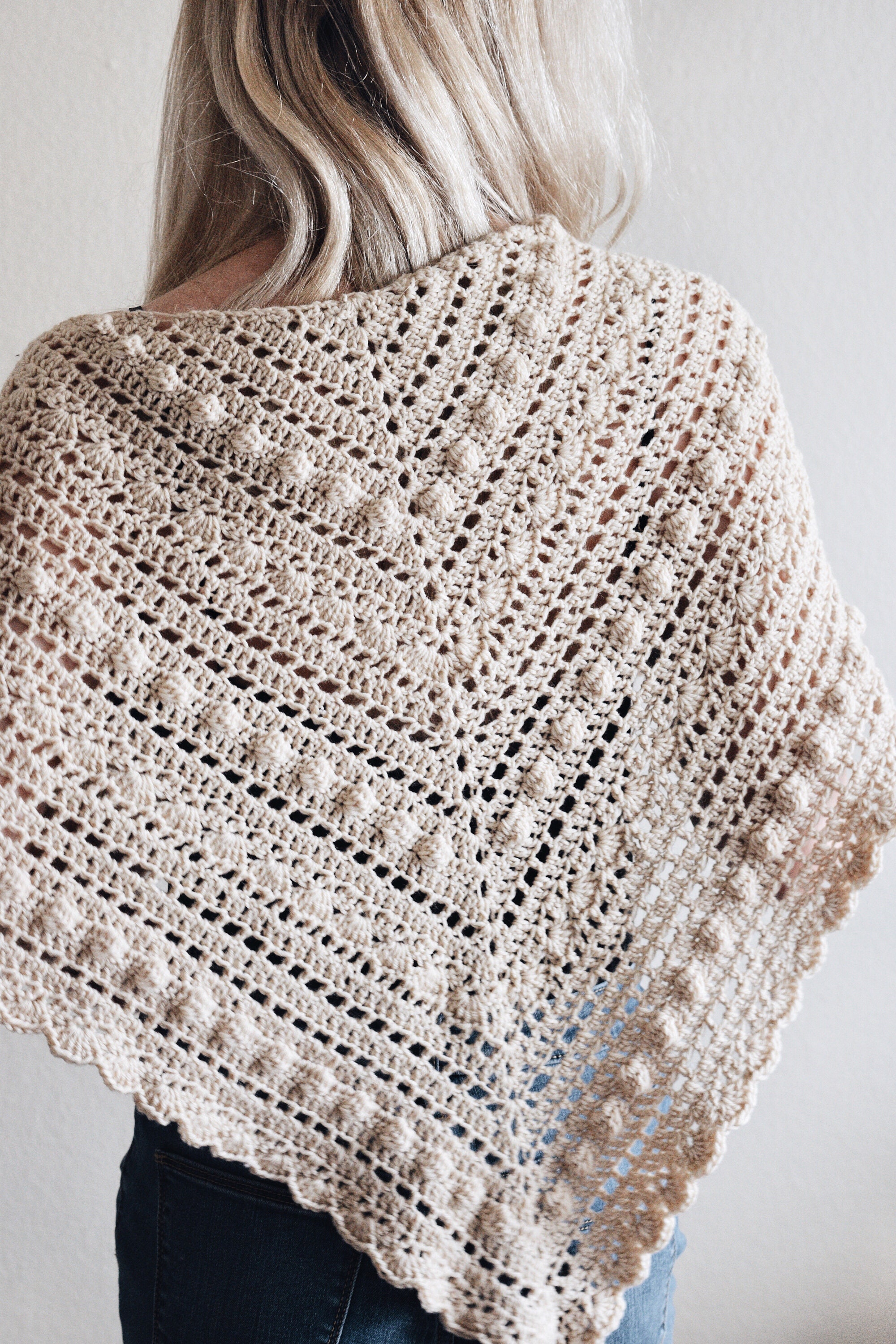 CROCHET PATTERN Lace Shawl Crochet Pattern Triangle Scarf | Etsy