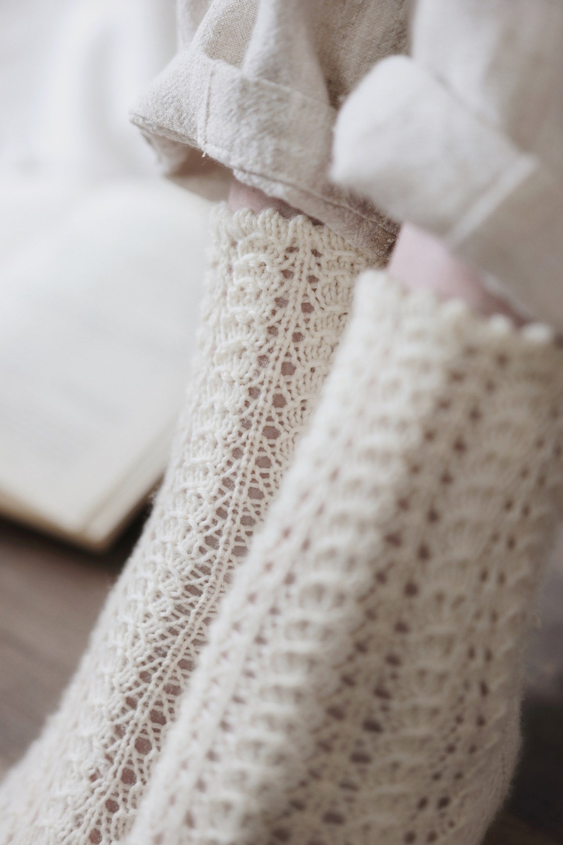 KNITTING PATTERN Lace Socks Knitting Pattern Womens Socks | Etsy