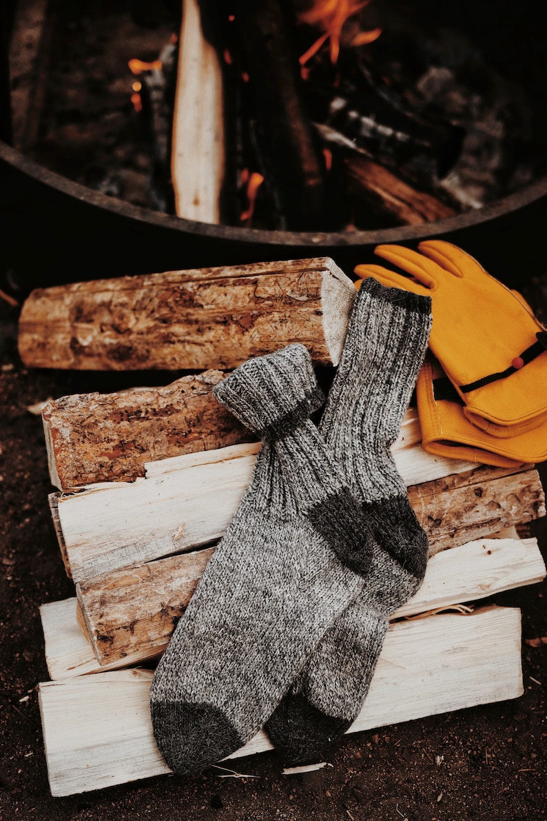 KNITTING PATTERN ⨯ Boot Socks Knitting Pattern, Cozy Knit Socks Pattern ...