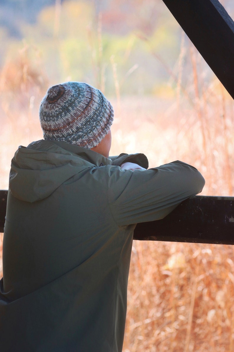 KNITTING PATTERN Men's Camo Knit Beanie Knitting - Etsy