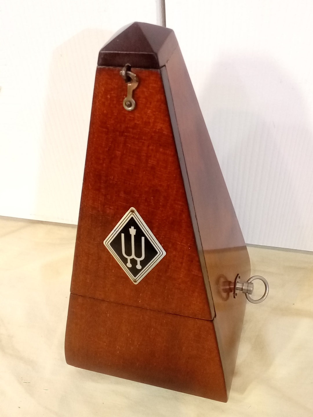 Restored Vintage Wittner Mahogany Finish Wooden Case Maelzel Metronome ...