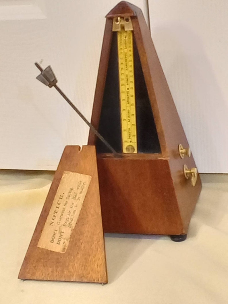 Restored Antique Wood Bell Metronome De Maelzel by Seth Thomas - Etsy