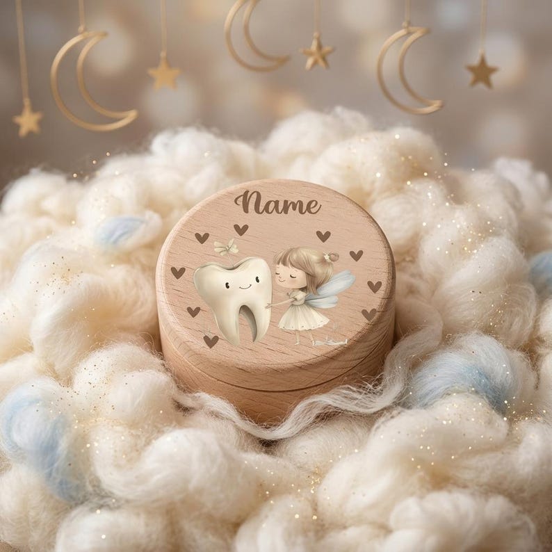 Tooth Fairy Box, Personalized Tooth Fairy Keepsake Box, Tooth Fairy ...