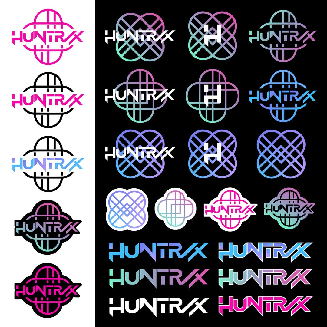 K-pop Huntrix Logo SVG Bundle | Cosplay & Cricut Designs (digital ...