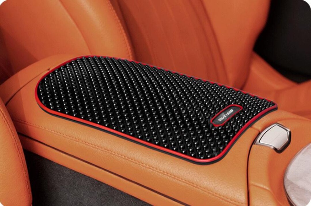 Mercedes-benz AMG Car Armrest Box Protective Pad Granular Anti-slip Pad ...