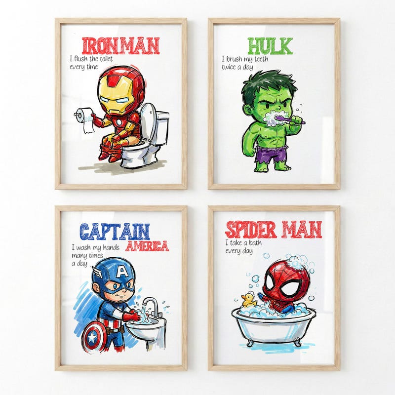 Boys Bathroom Sign - Etsy