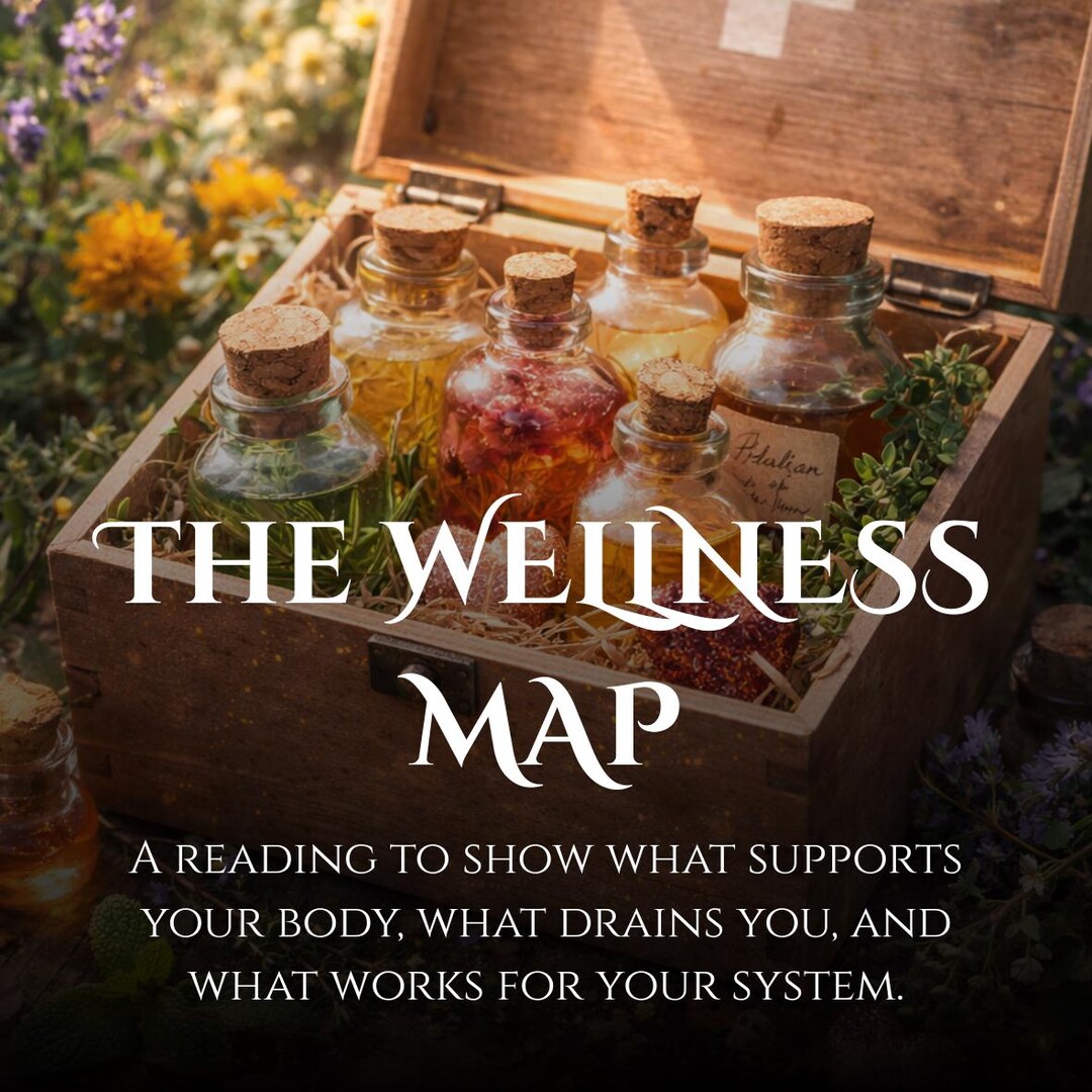 Personalized Wellness Map Reading: Body, Stress, & Routine (PDF ...