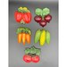 Vintage Kitsch Chalkware Vegetables 50s Kitchen Wall Decor Plaques ...