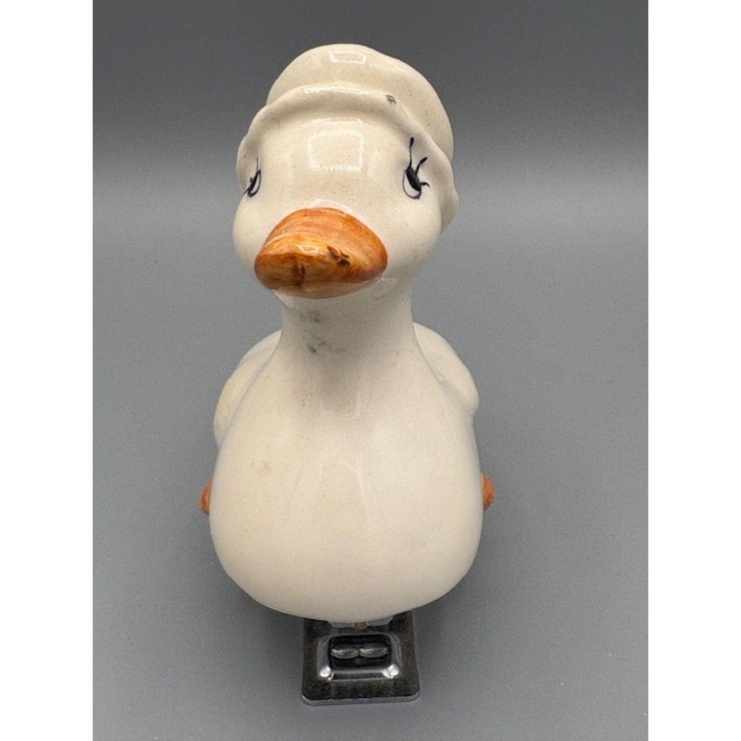 Vintage Porcelain Ceramic Duck Stapler MSR Imports Office Gift - Etsy