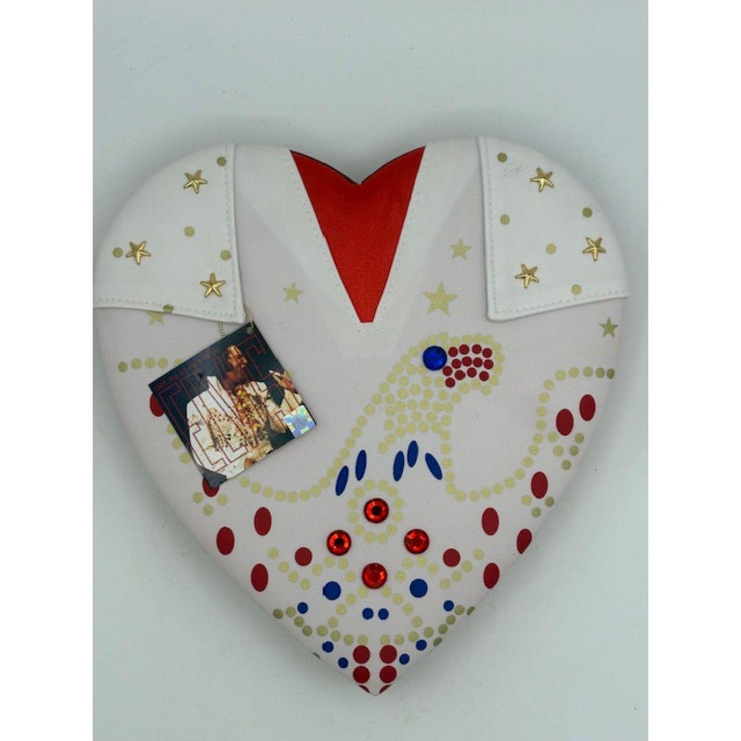 Vintage ELVIS Valentine's Day Candy Box Heart Decor - Etsy