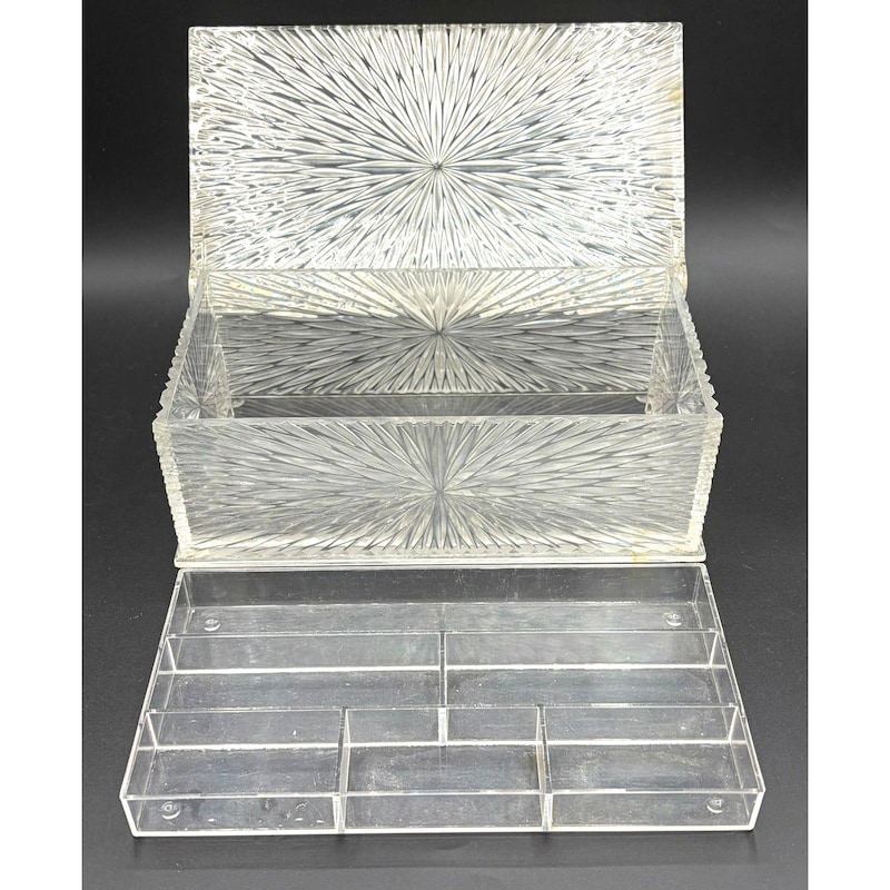 Vintage Lucite Display - Etsy