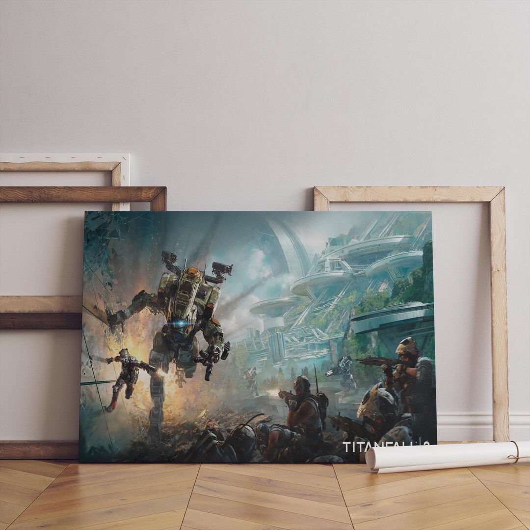 Titanfall Poster: Video Game Wall Art, Gaming Decor - Etsy