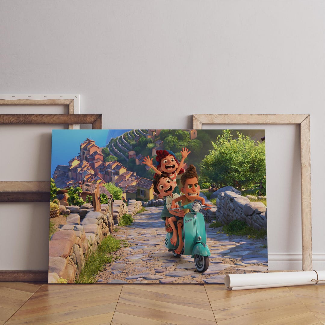 Luca Movie Poster: Movie Wall Art, Kid Room Decor - Etsy