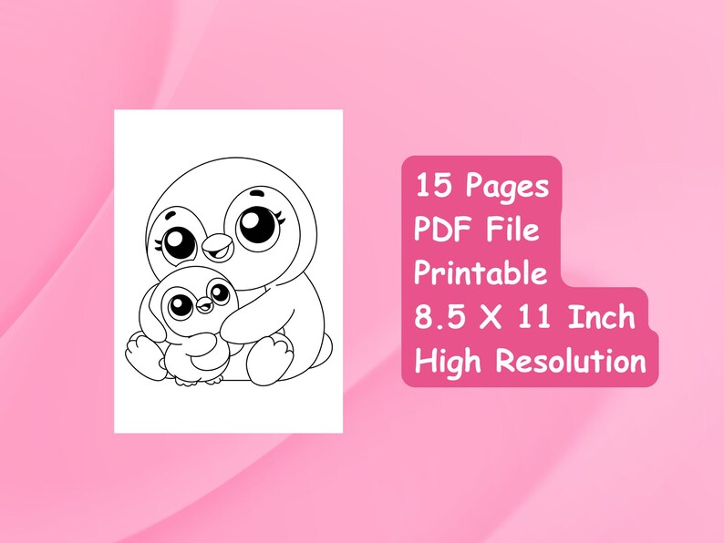Mother's Day Animal Coloring Pages | Preschool Printable Activity (15 ...