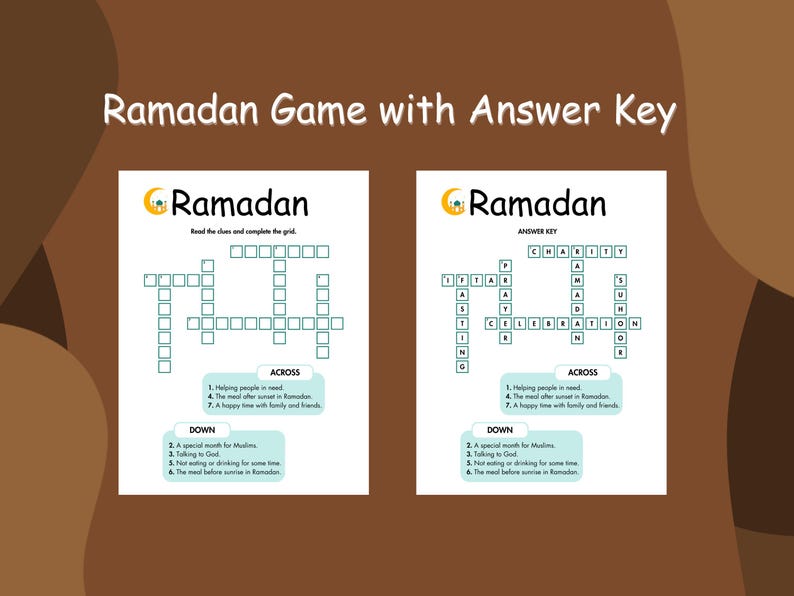Ramadan Activity Book | 20 Islamic Kids Activities (printable PDF) - Etsy